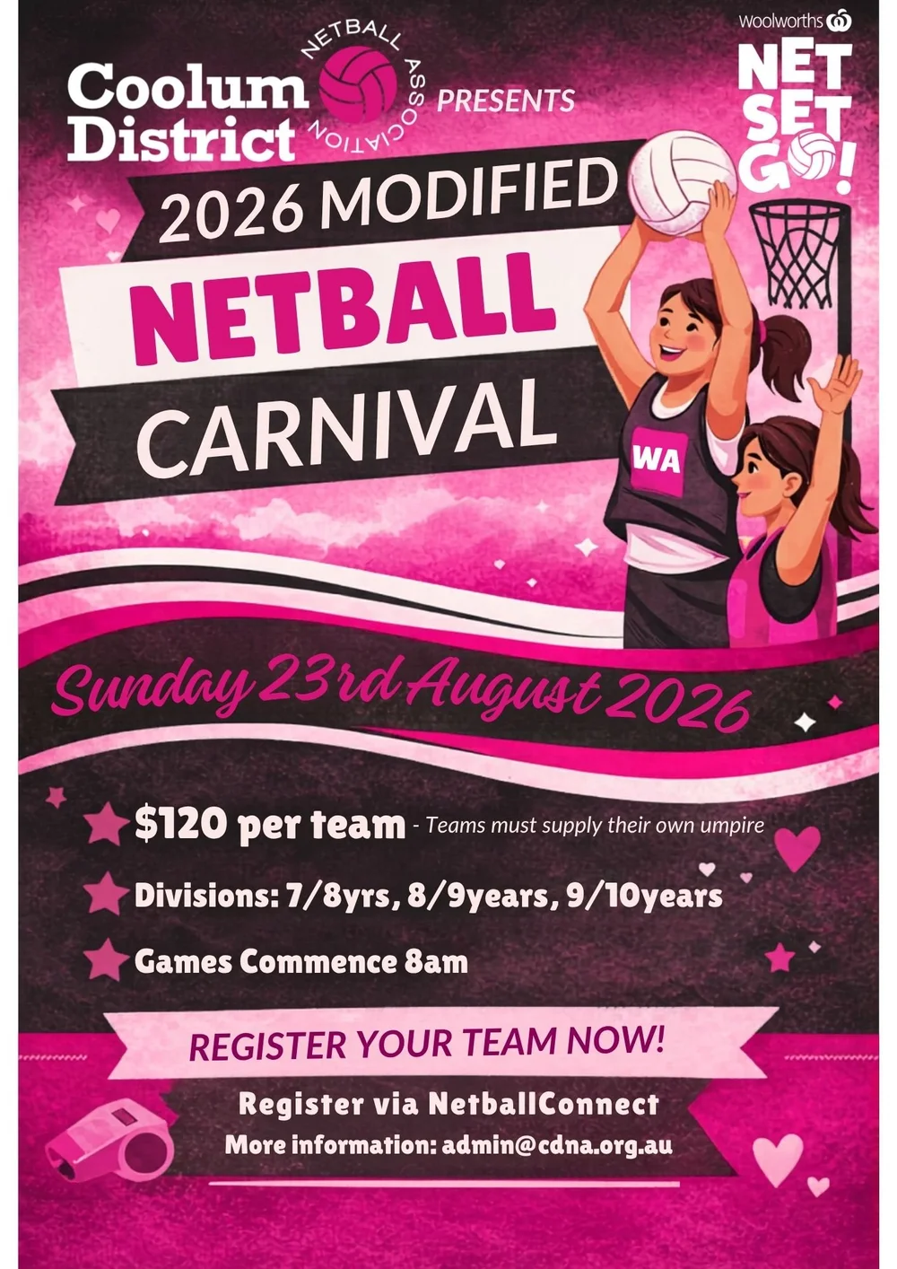 Modified Carnival — Coolum District Netball Association