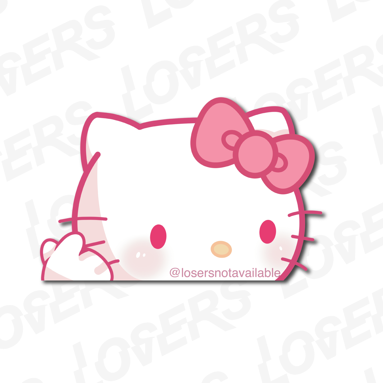 Hello Kitty Face Png