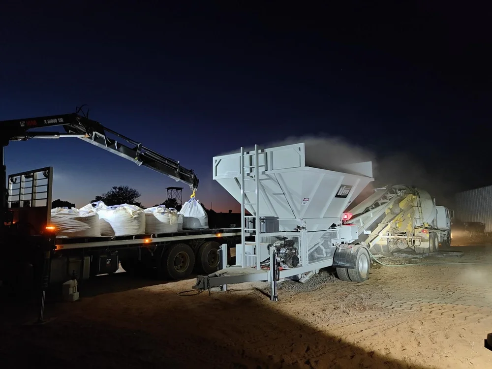 Mobile Batching Plant — Tecfitmac