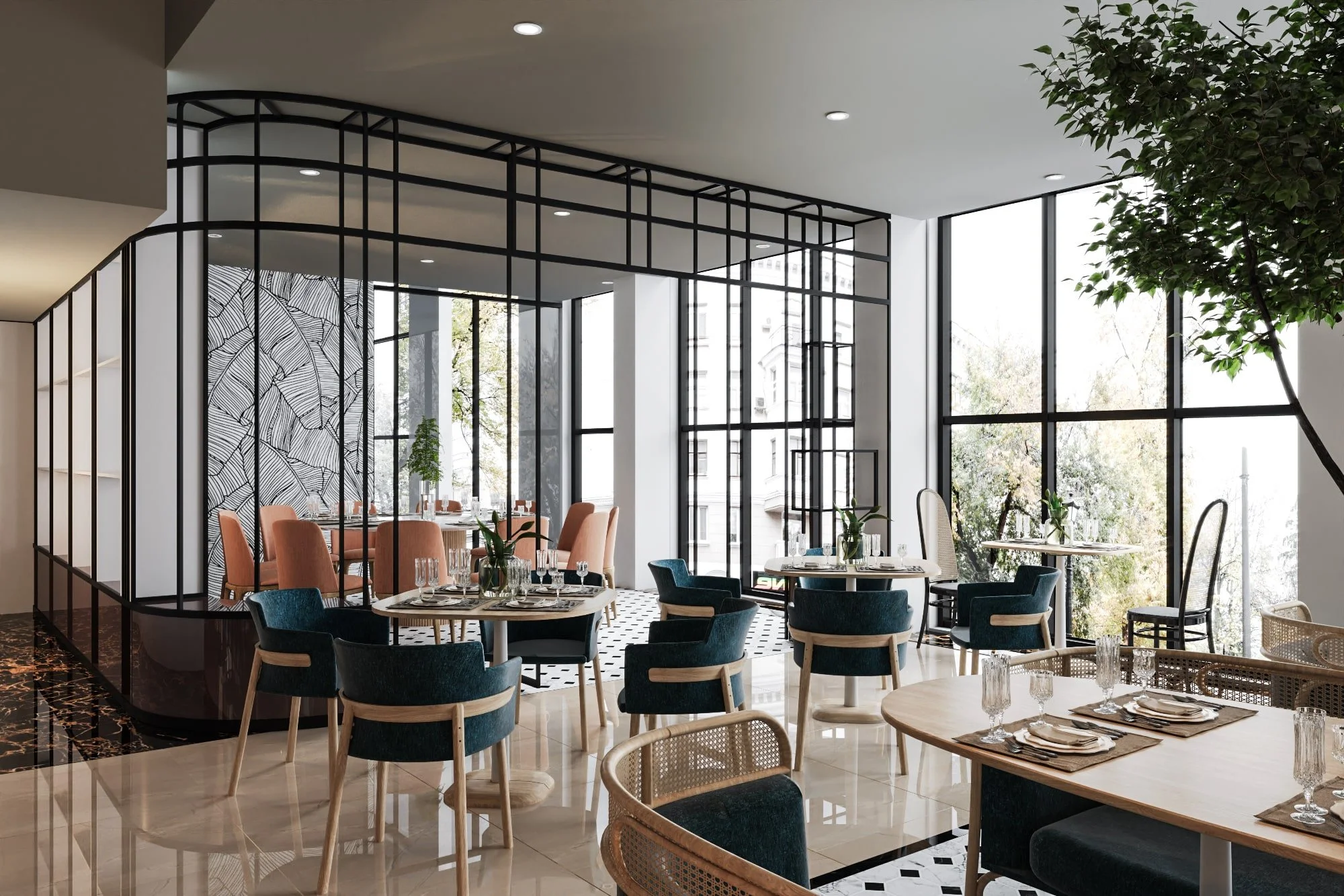 Meet the designer behind Foodlands Restaurant in Seeb — Design Nomad