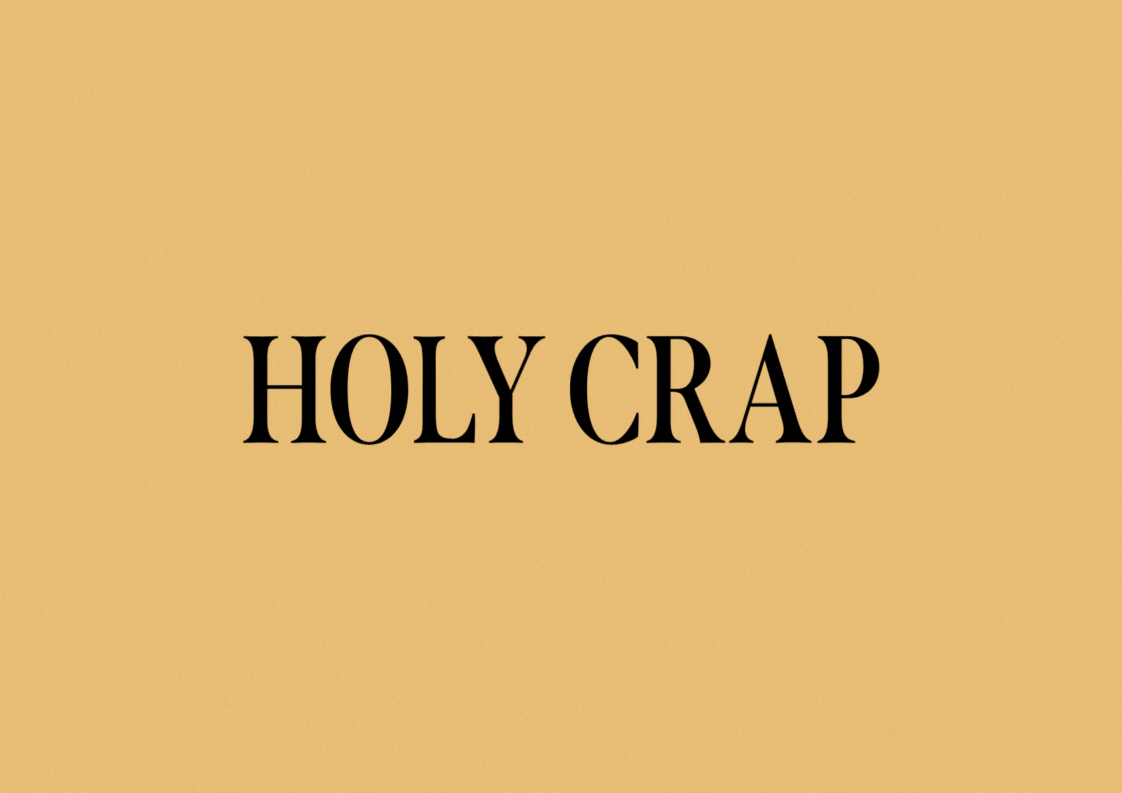 HOLY CRAP — LEAVELI