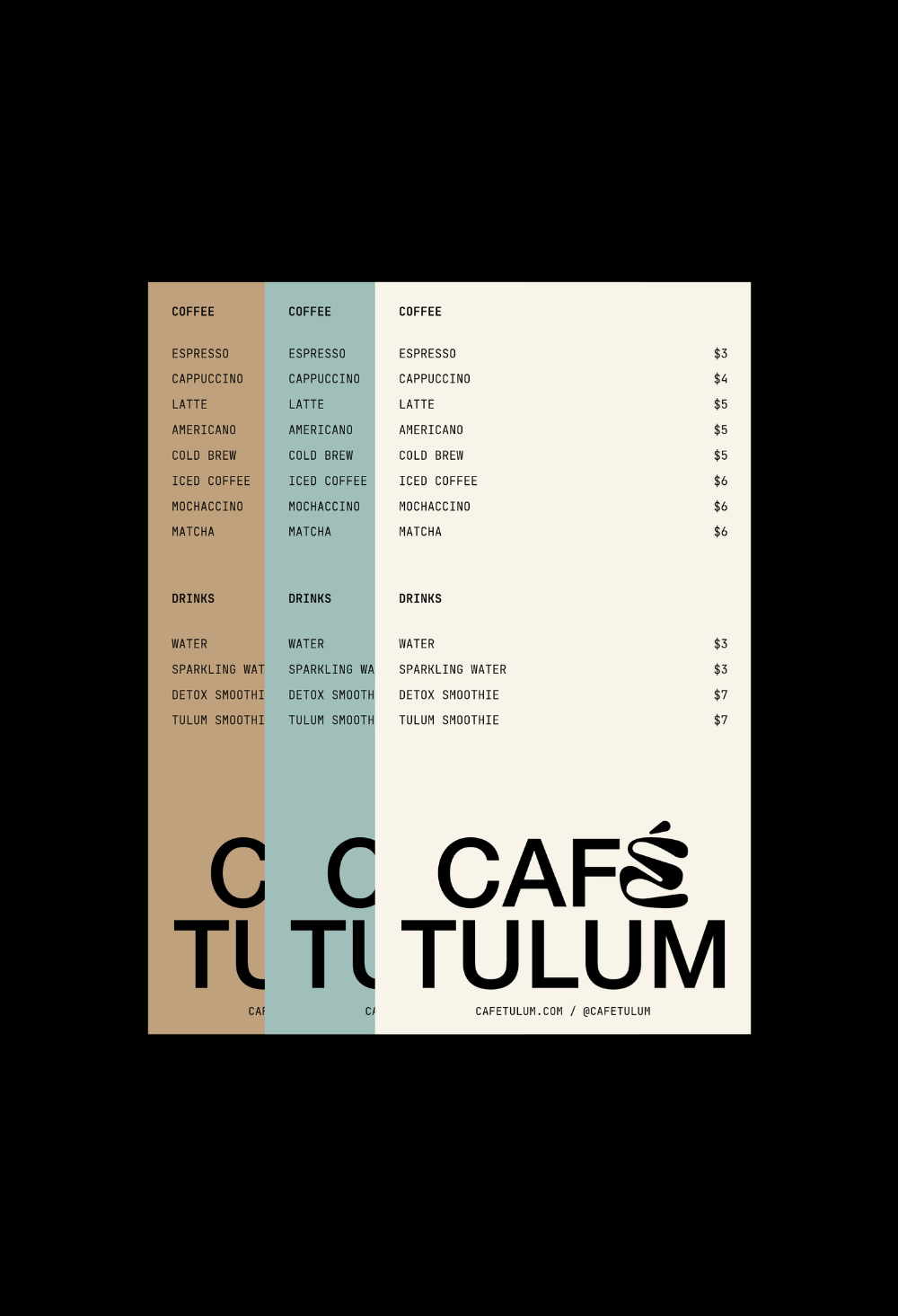CAFE TULUM — LEAVELI