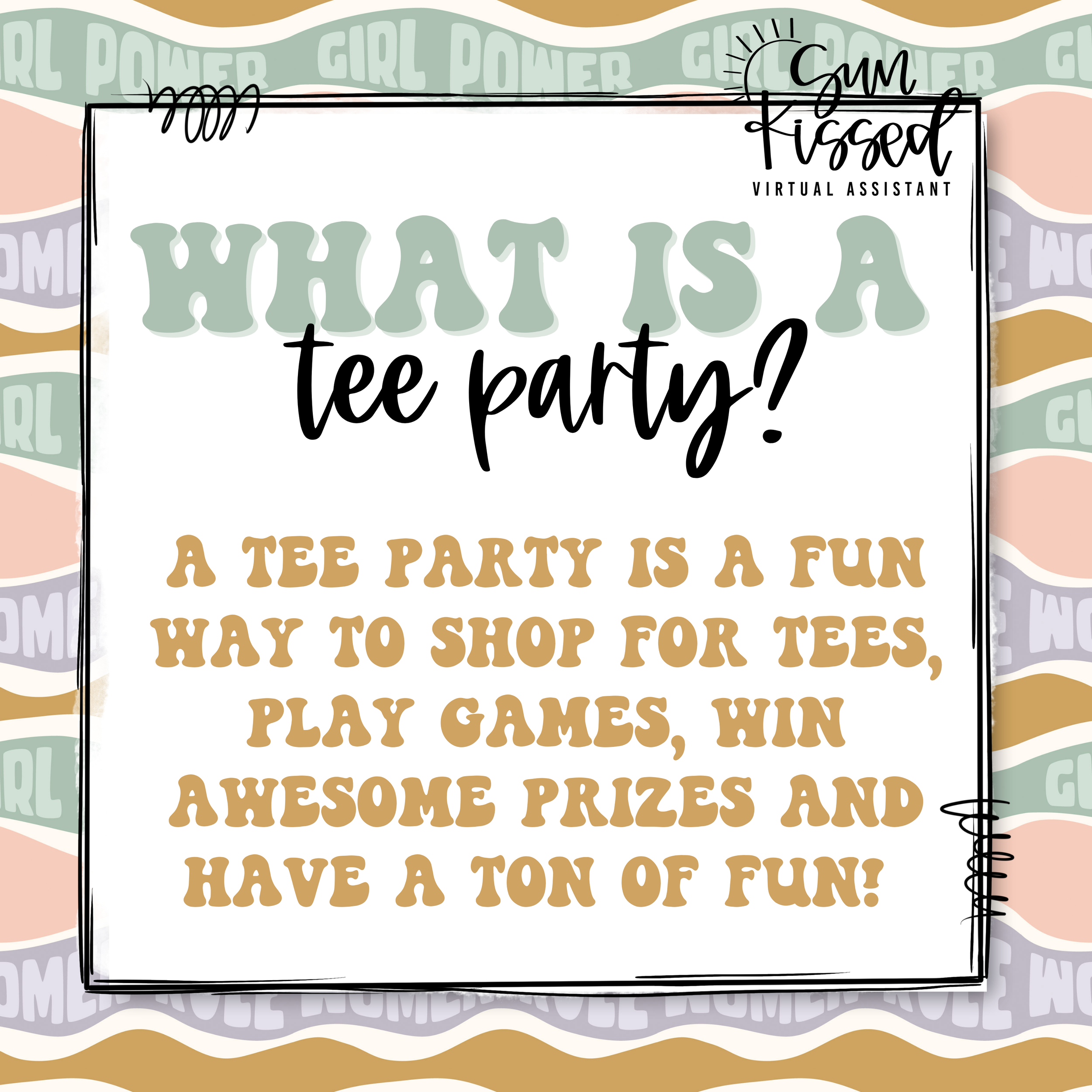 What is a Tee Party | Sun Kissed Virtual Assistant – Sun Kissed VA