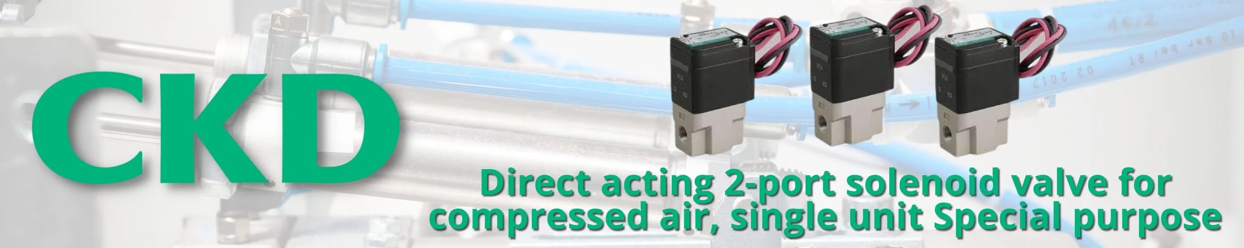 FAB Series Direct acting 2, 3-port solenoid valve for compressed air ...