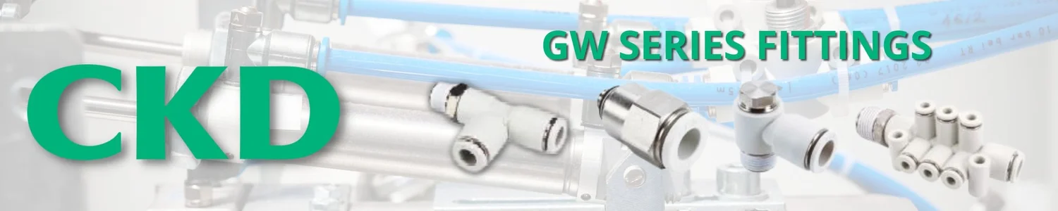 CKD GW Series Straight push in fittings — DuBeon Corporation