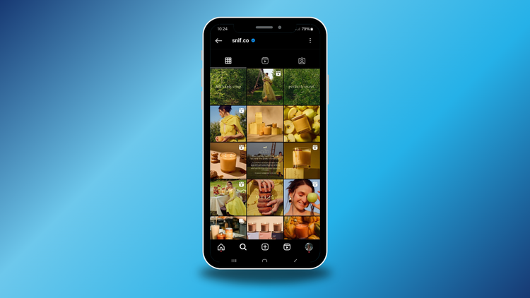 Understanding Instagram Grids