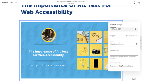 The Importance Of Alt Text For Web Accessibility | Our Blogs