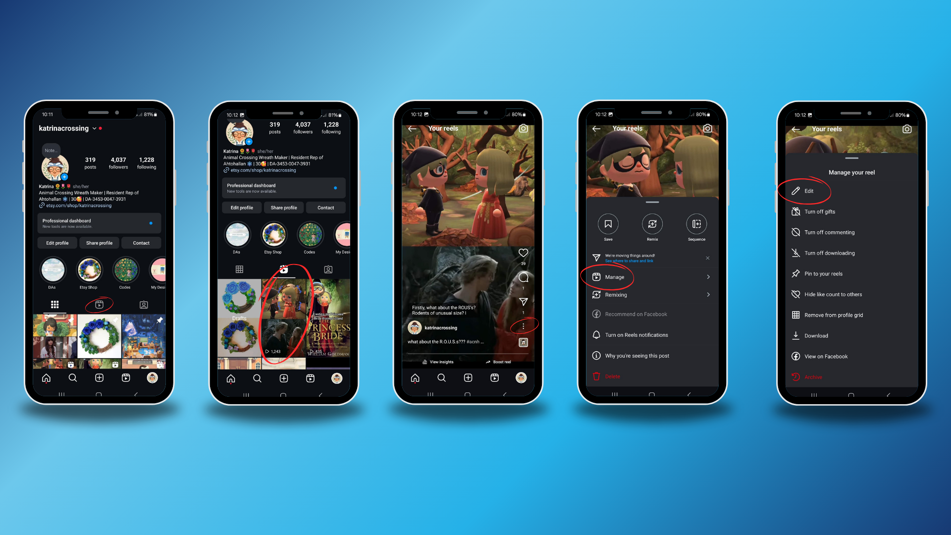Understanding Instagram Grids