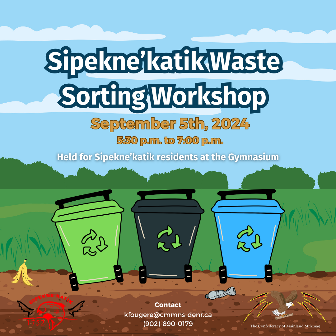 Sipekne'katik Waste Sorting Workshop — Sipekne'katik