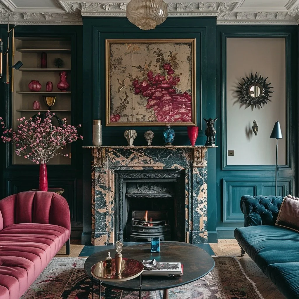 Curating Bold, Layered Spaces: The Art of Captivating Interior Design ...