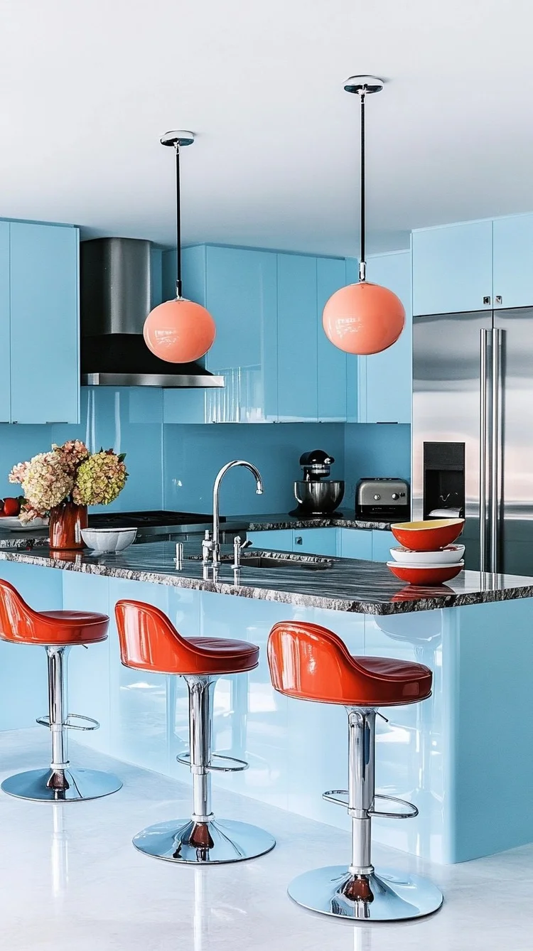 Enhancing Your Space with Light, Muted Blue and Red: A Design Journey ...