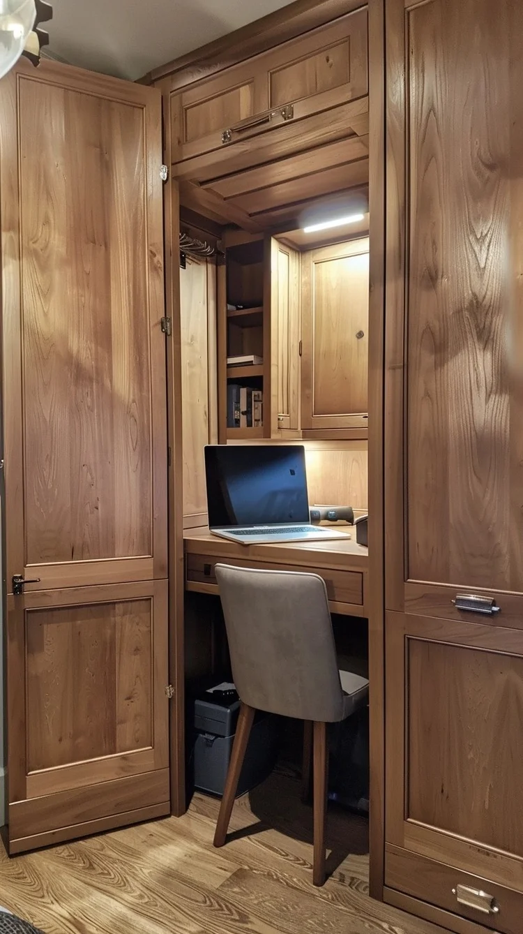 Home Closet to Office: Creating Stylish, Functional Workspaces — Living ...