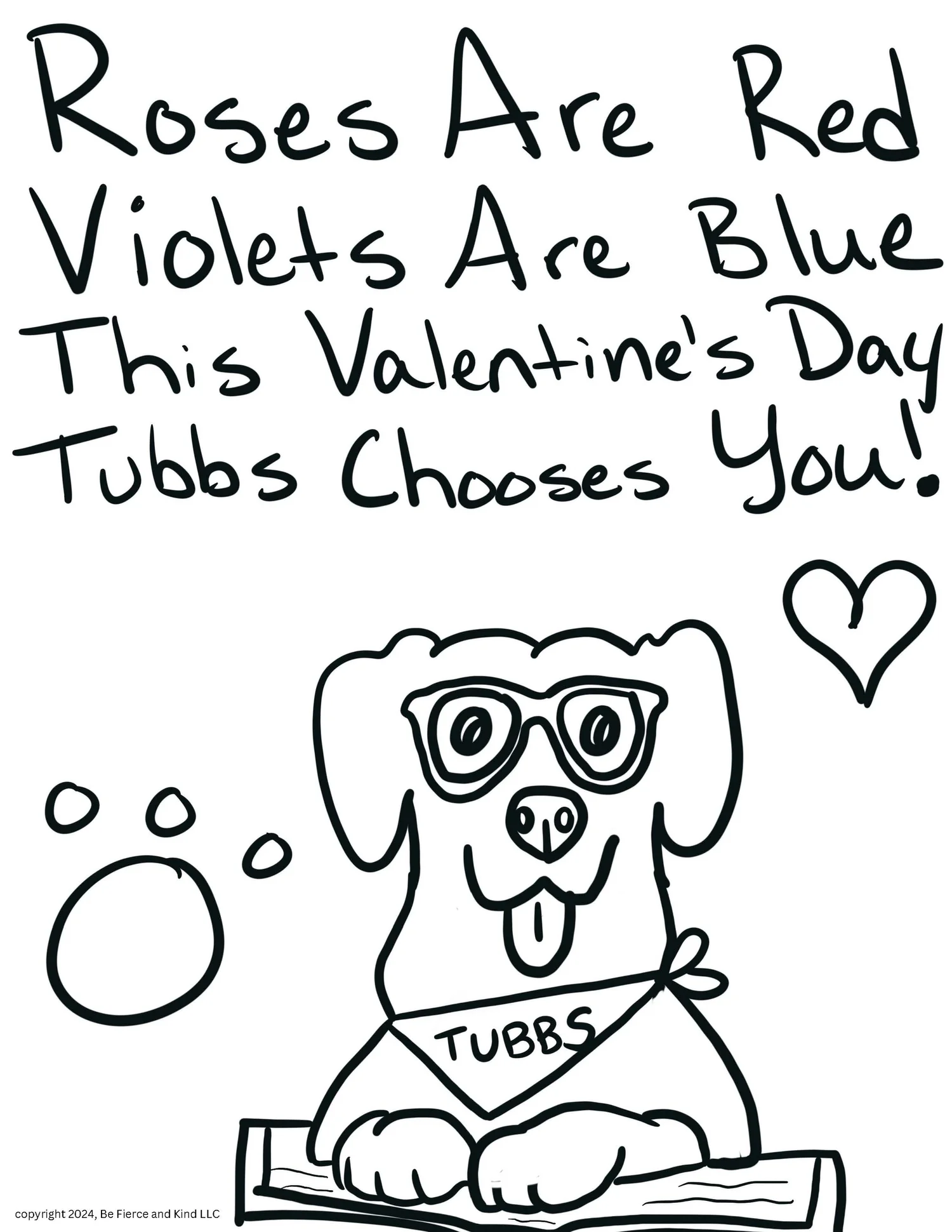 Court of Paw™: Therapy Dogs Coloring Book — Be Fierce And Kind