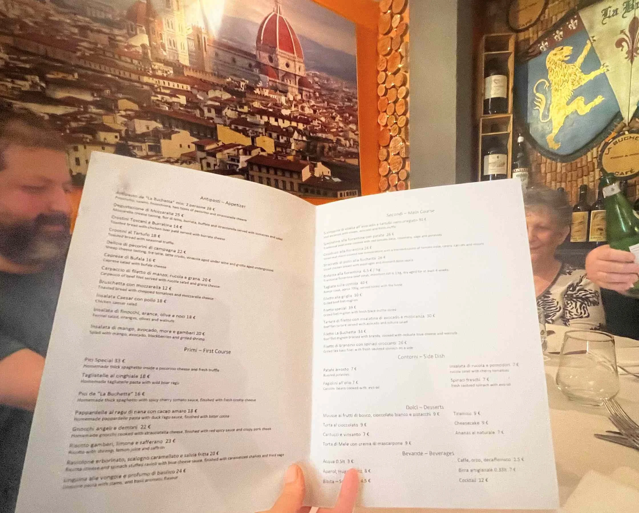 La Buchetta Food & Wine Restaurant: Epic Culinary Spot — a poppy place.