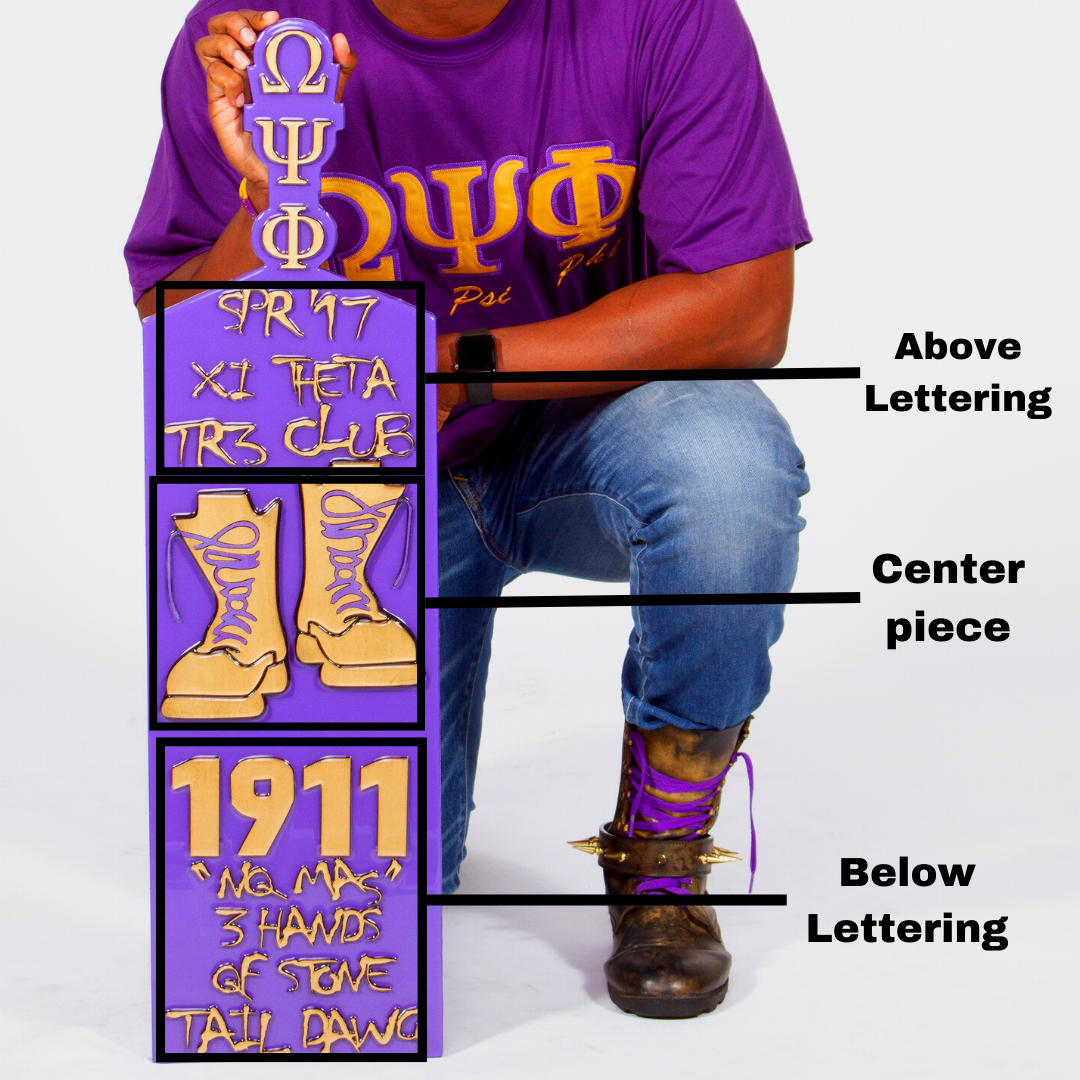 Omega Man Plaque — Woodz Up Studio