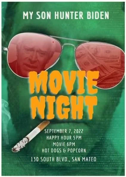 Movie Night - My Son Hunter Biden — San Mateo County Republican Party