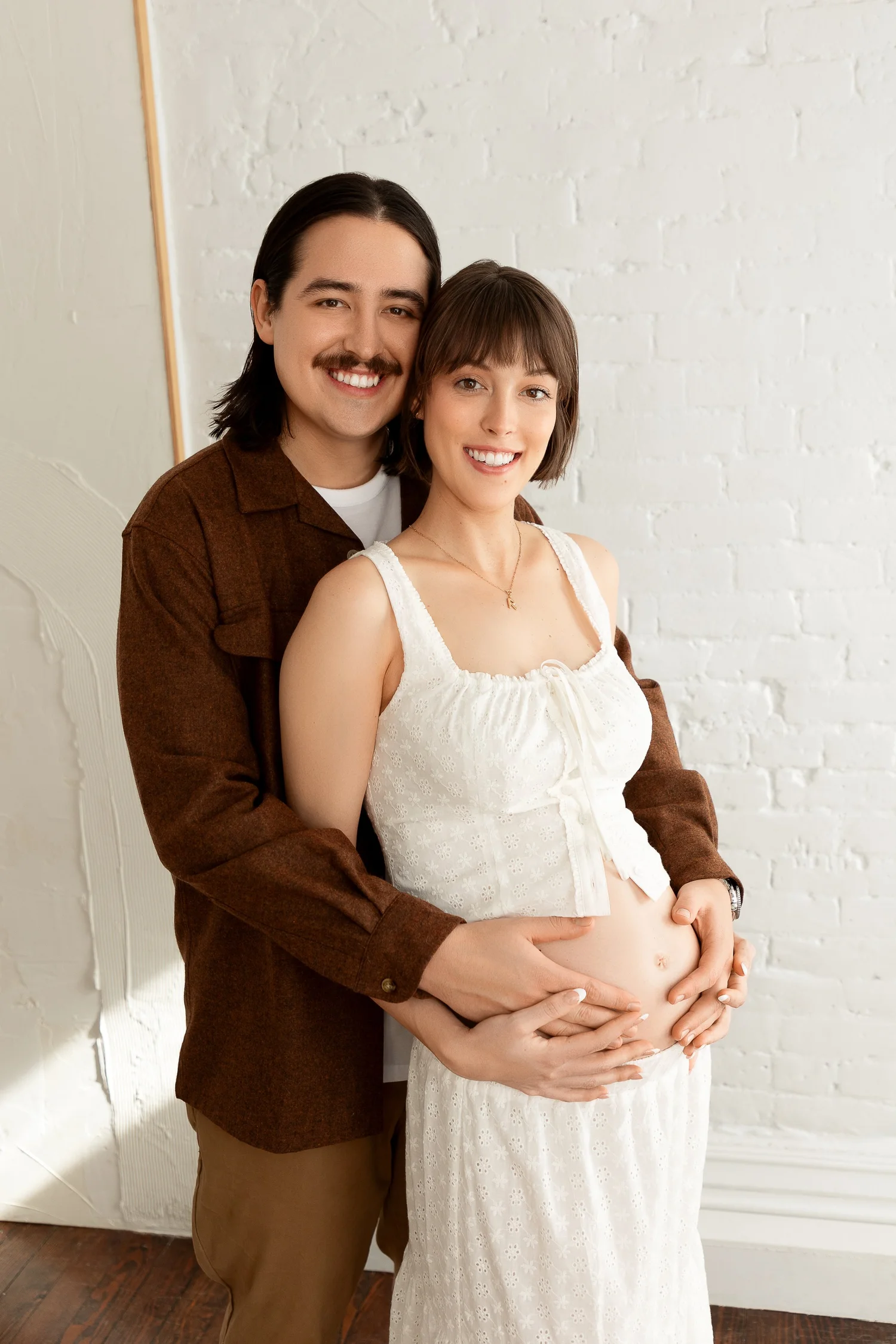 A Dreamy Maternity Photoshoot in a Colorado Studio — THE TINY STUDIO