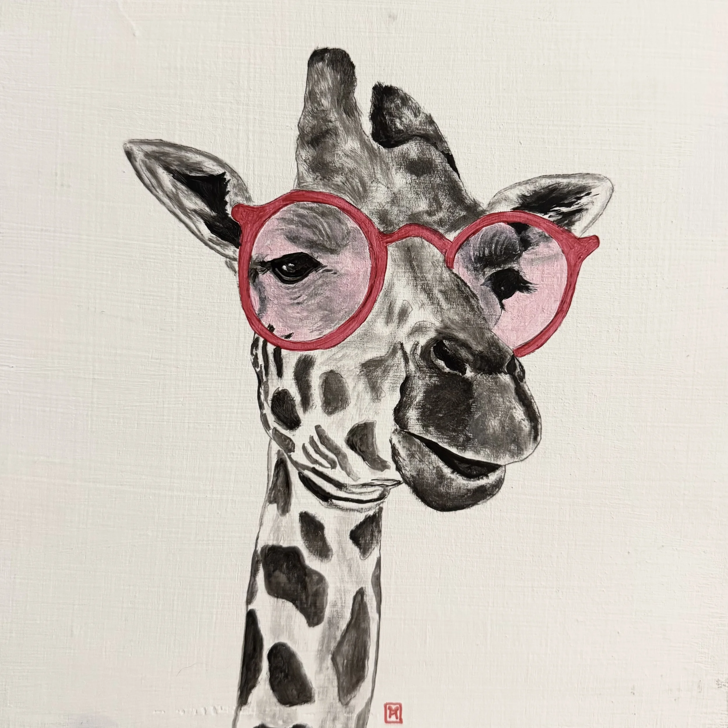Rose Coloured Glasses feat. Jerry the Giraffe — Aspire Gallery