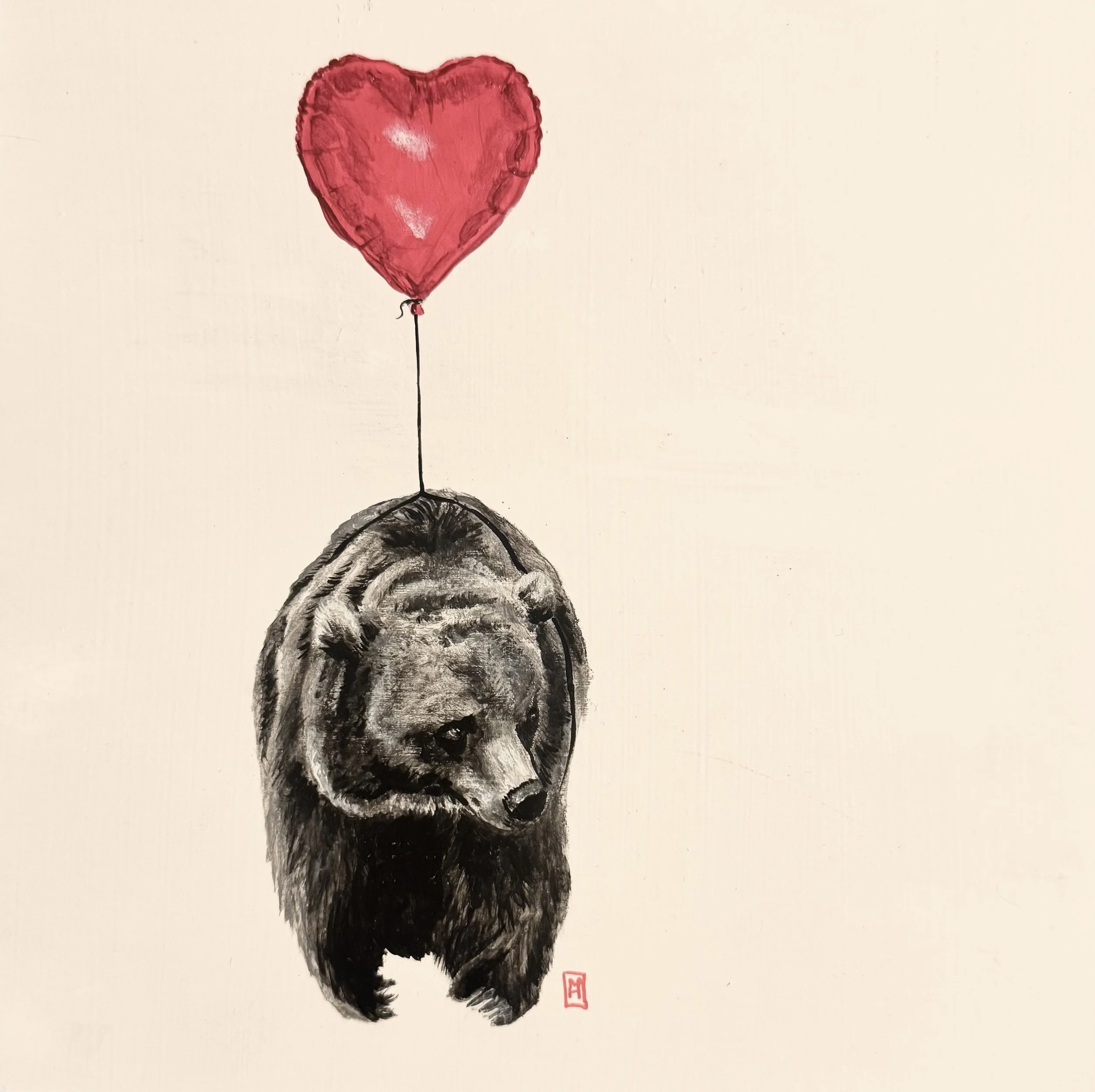 Wild Heart's Club- Bear — Aspire Gallery