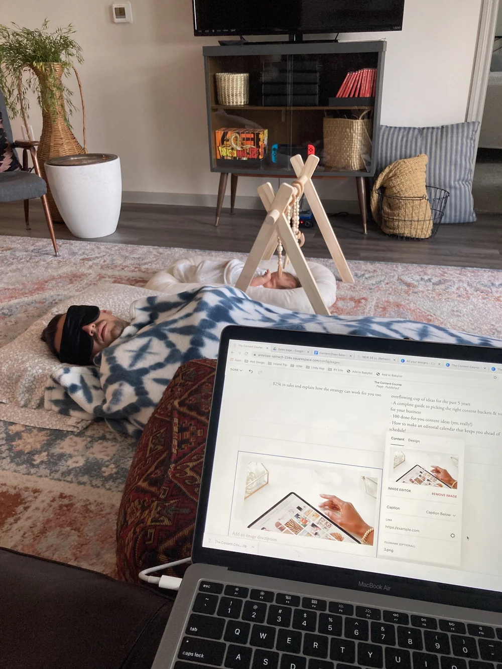 How to run a business with a new baby with Emily Agan — Paige Brunton