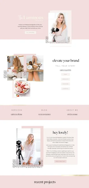 50 example Squarespace websites built by Square Secrets course students ...