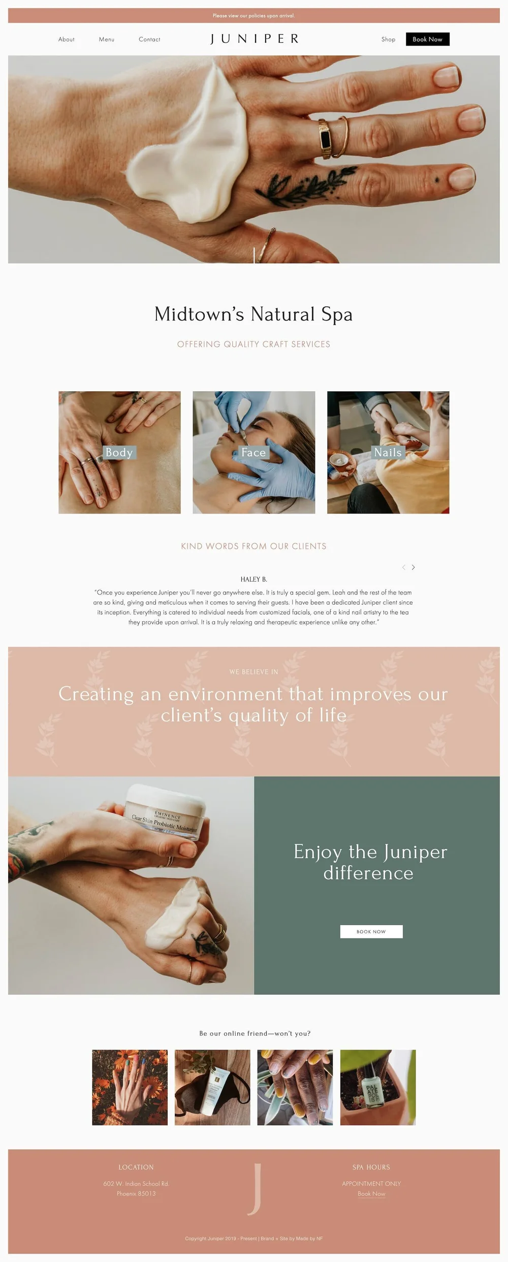 15 best example Squarespace websites • health & wellness edition ...