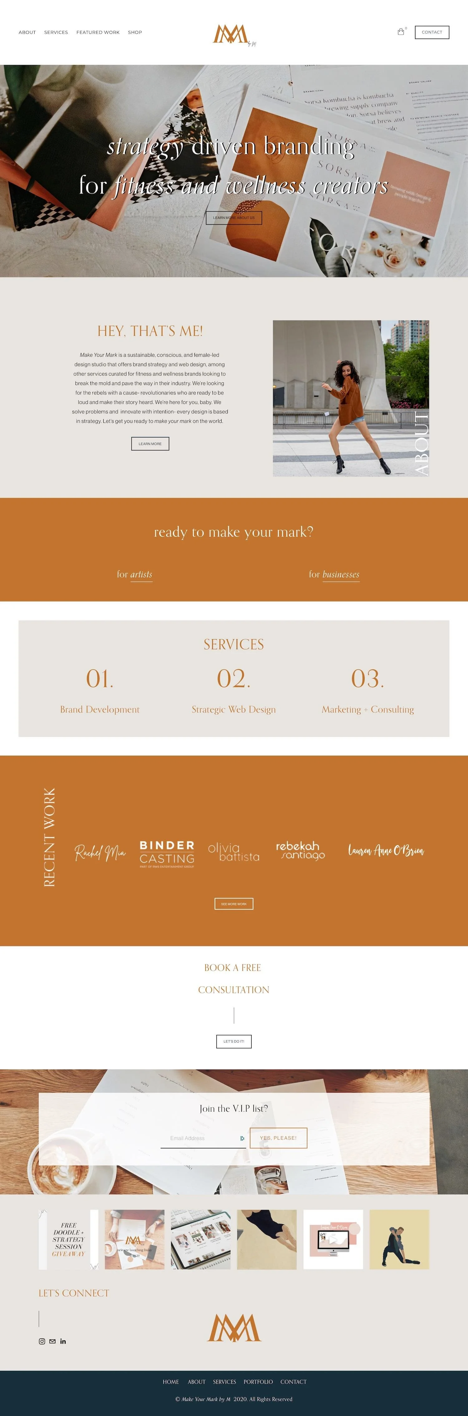 20+ best example Squarespace websites • web designer edition — Paige ...