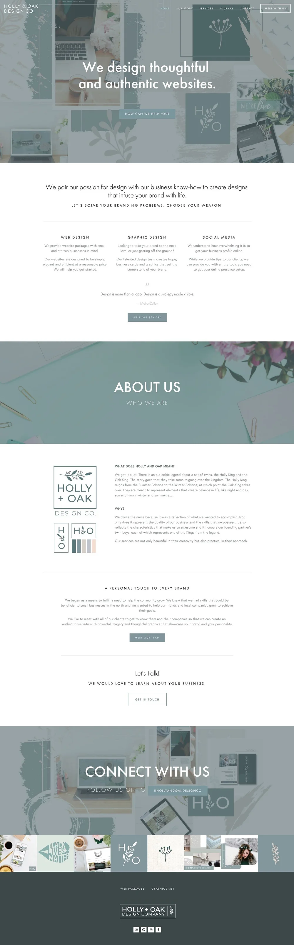 20+ best example Squarespace websites • web designer edition — Paige ...