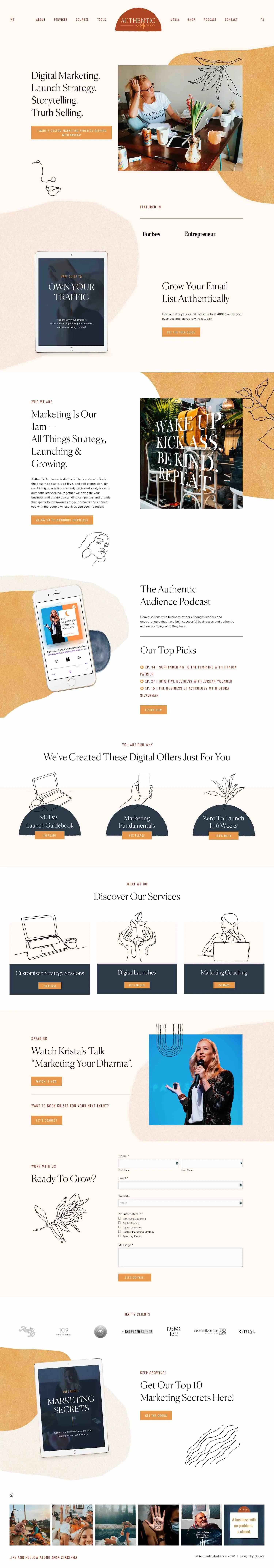 20 best example Squarespace websites • service-based business edition ...
