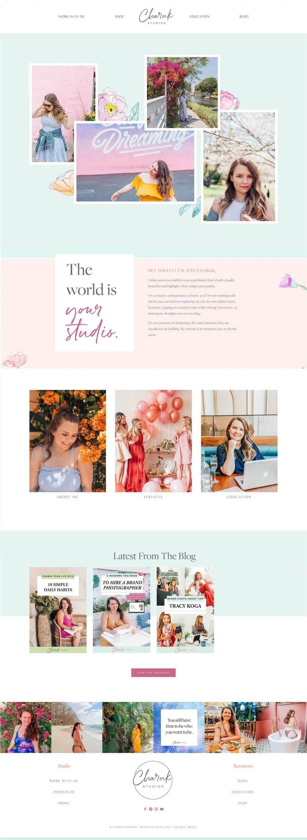 20 best example Squarespace websites • service-based business edition ...