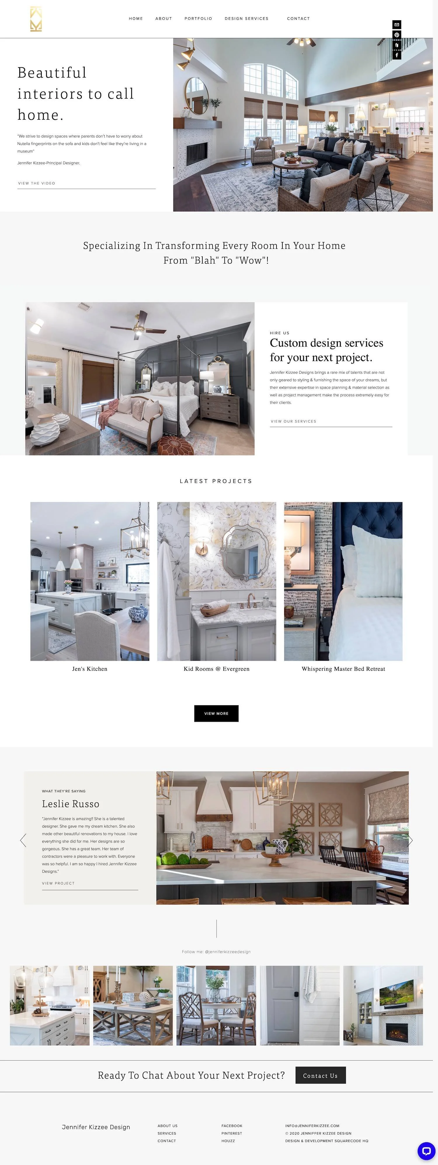 20 best example Squarespace websites • service-based business edition ...