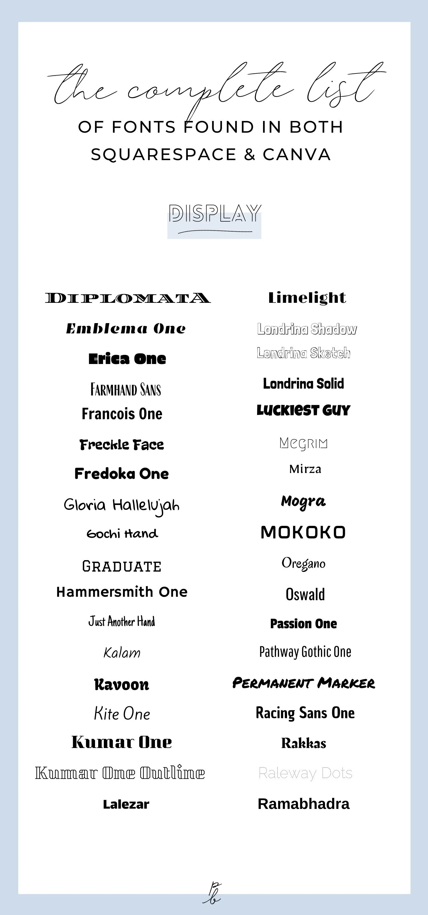 Complete List All Fonts That Are In Both Squarespace Canva Paige complete-list-all-fonts-that-are-in-both-squarespace-canva-paige