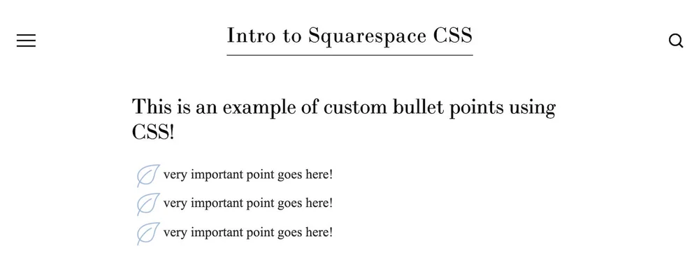 Squarespace CSS: 10 tips for customizing your site's fonts & text ...