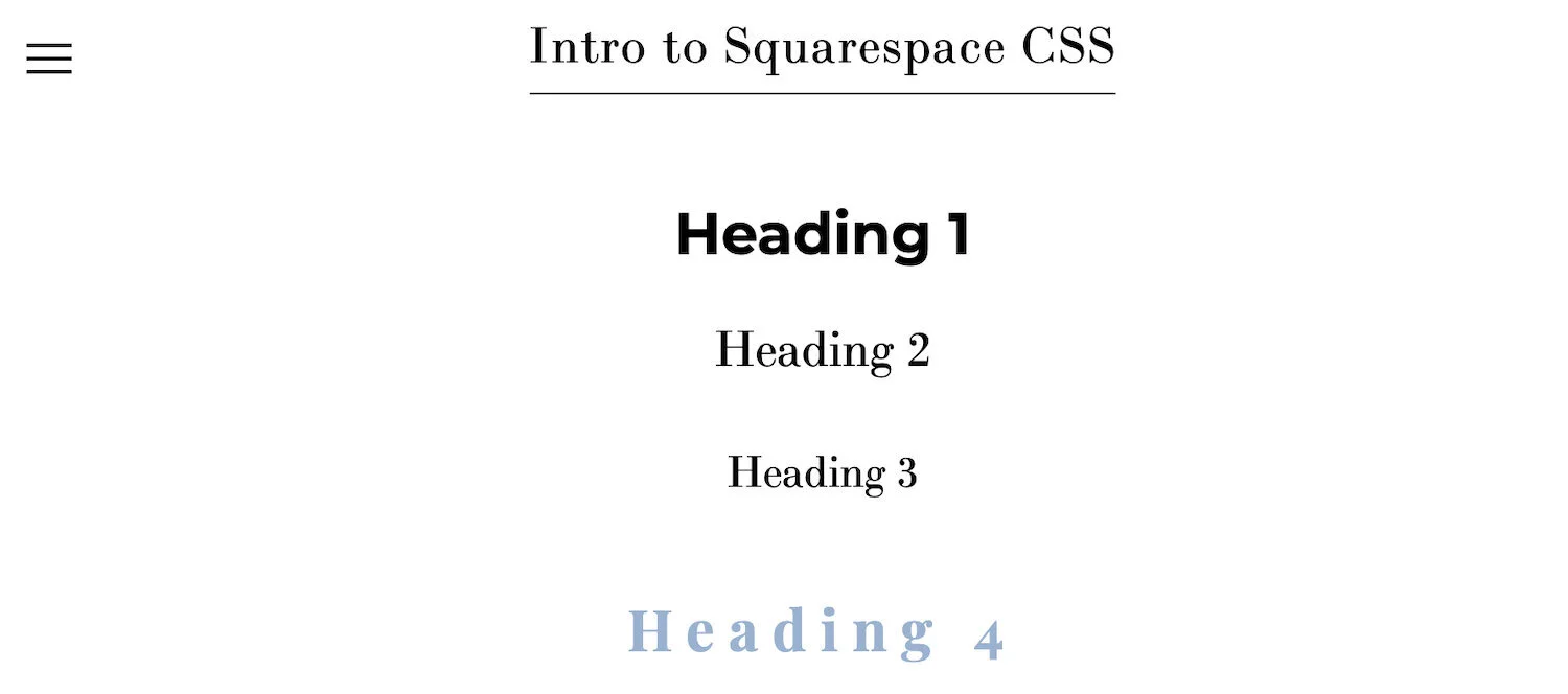 Squarespace CSS: 10 tips for customizing your site's fonts & text blocks — Paige Brunton