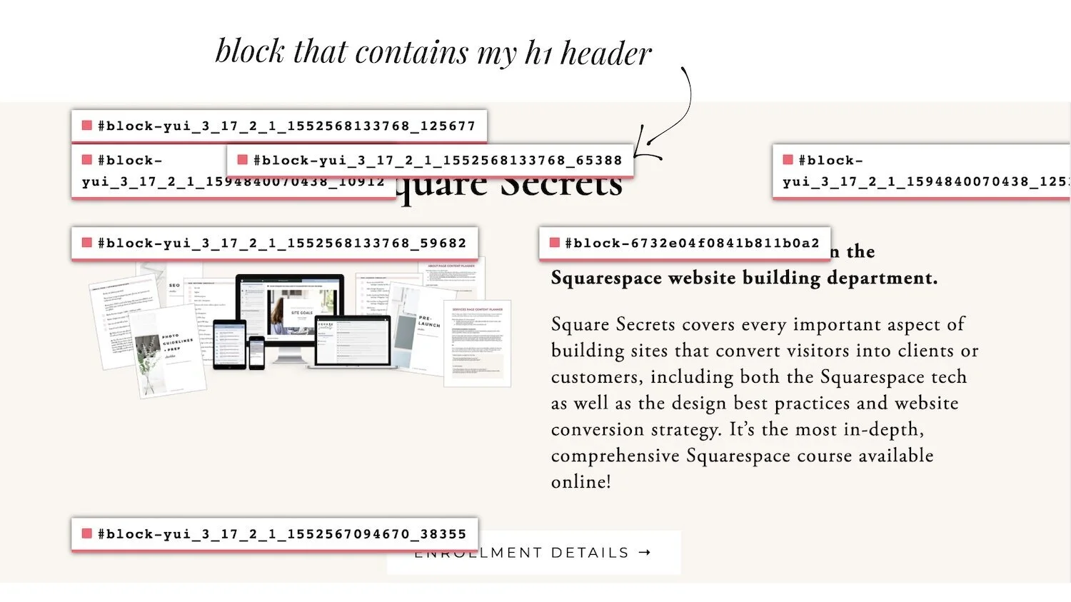 Squarespace CSS: how to target specific pages, sections, or blocks on your site — Paige Brunton