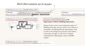 Squarespace CSS: how to target specific pages, sections, or blocks on ...