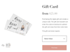 How to sell gift cards on your Squarespace site — Paige Brunton