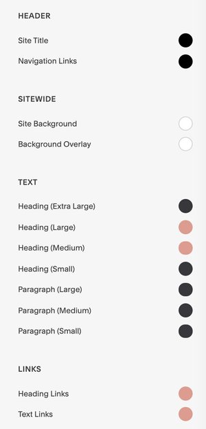 Squarespace basics: using site styles — Paige Brunton