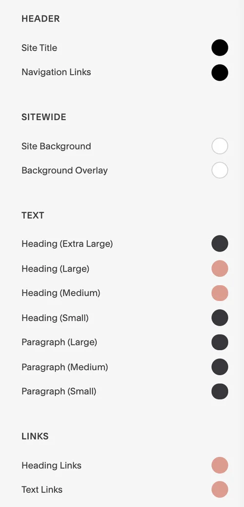 Squarespace basics: using site styles — Paige Brunton