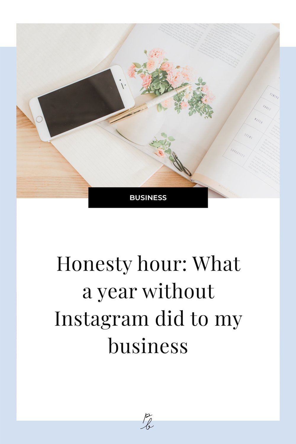 Honesty hour: What a year without Instagram did to my business — Paige ...
