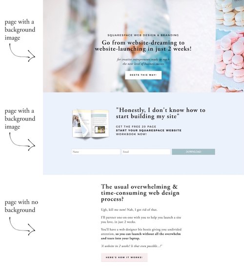 How to change the content background color on one individual page or ...