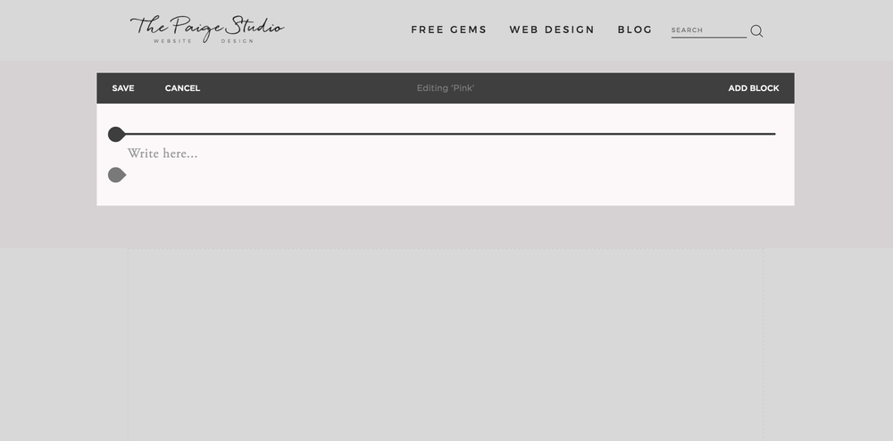 How to change the content background color on one individual page or ...