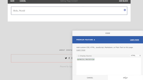A quick intro to the most common blocks in Squarespace — Paige Brunton