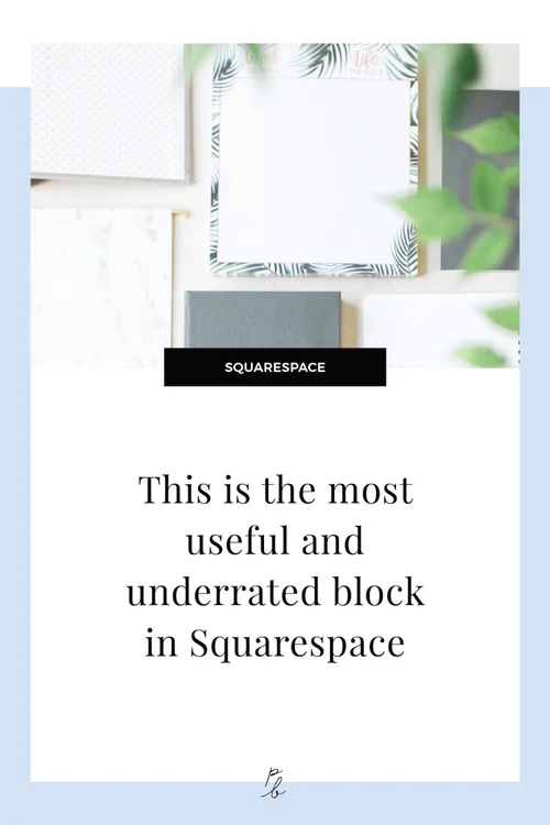 This is by far the most useful and underrated block in Squarespace ...