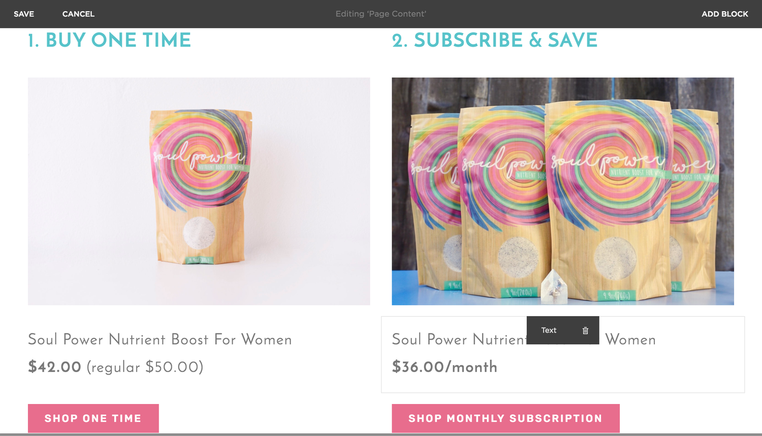 How to sell a product one time & subscription-style through your ...