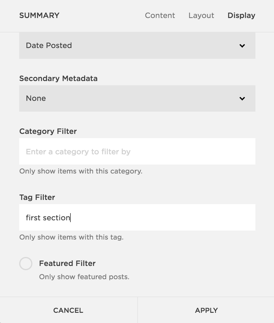 How to change your Squarespace blog layout & design — Paige Brunton