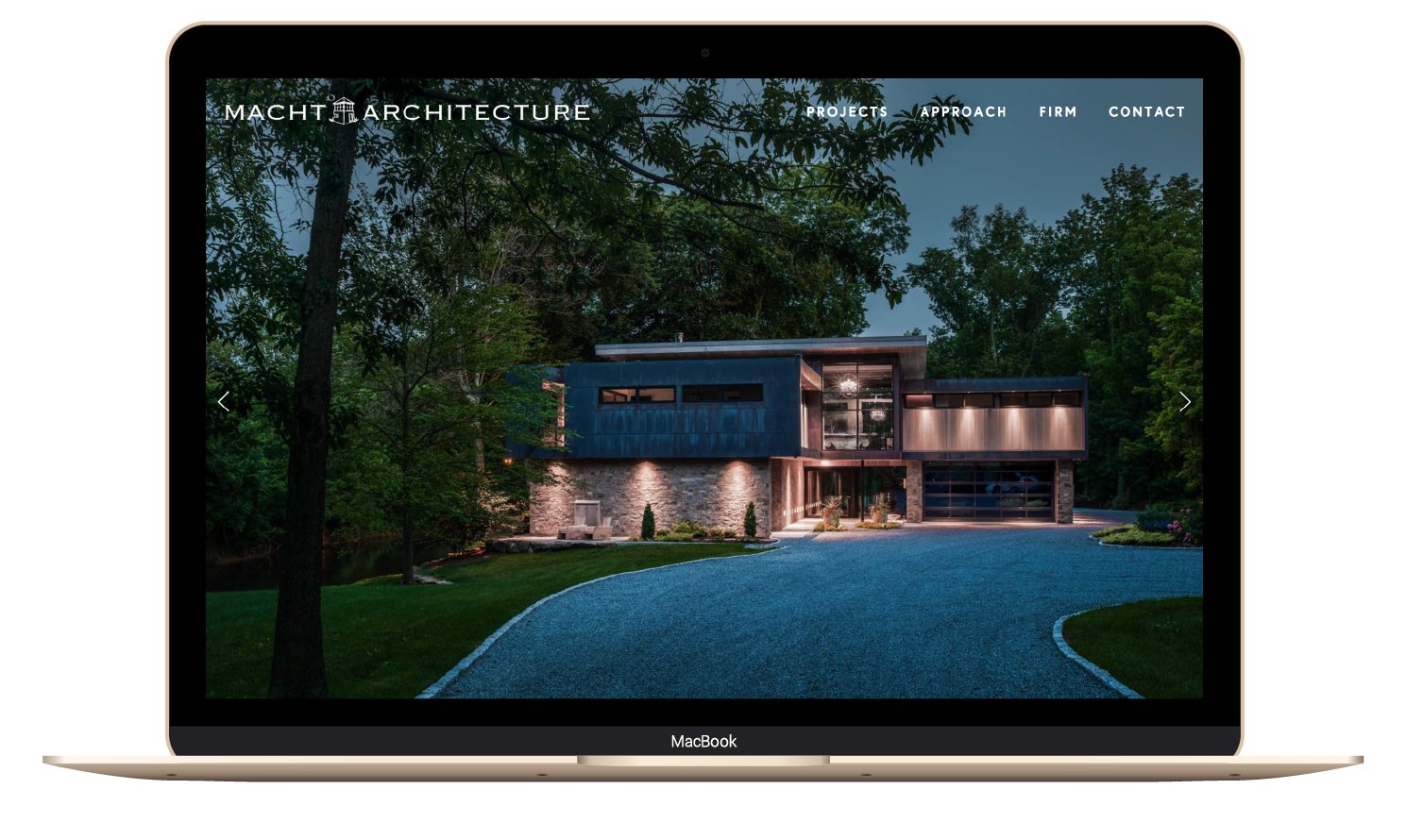 Macht Architects Website Design — Paige Brunton