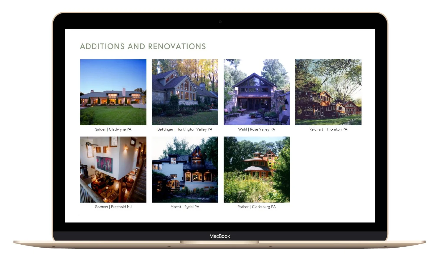 Macht Architects Website Design — Paige Brunton