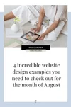 4 incredible website design examples you need to check out this month ...