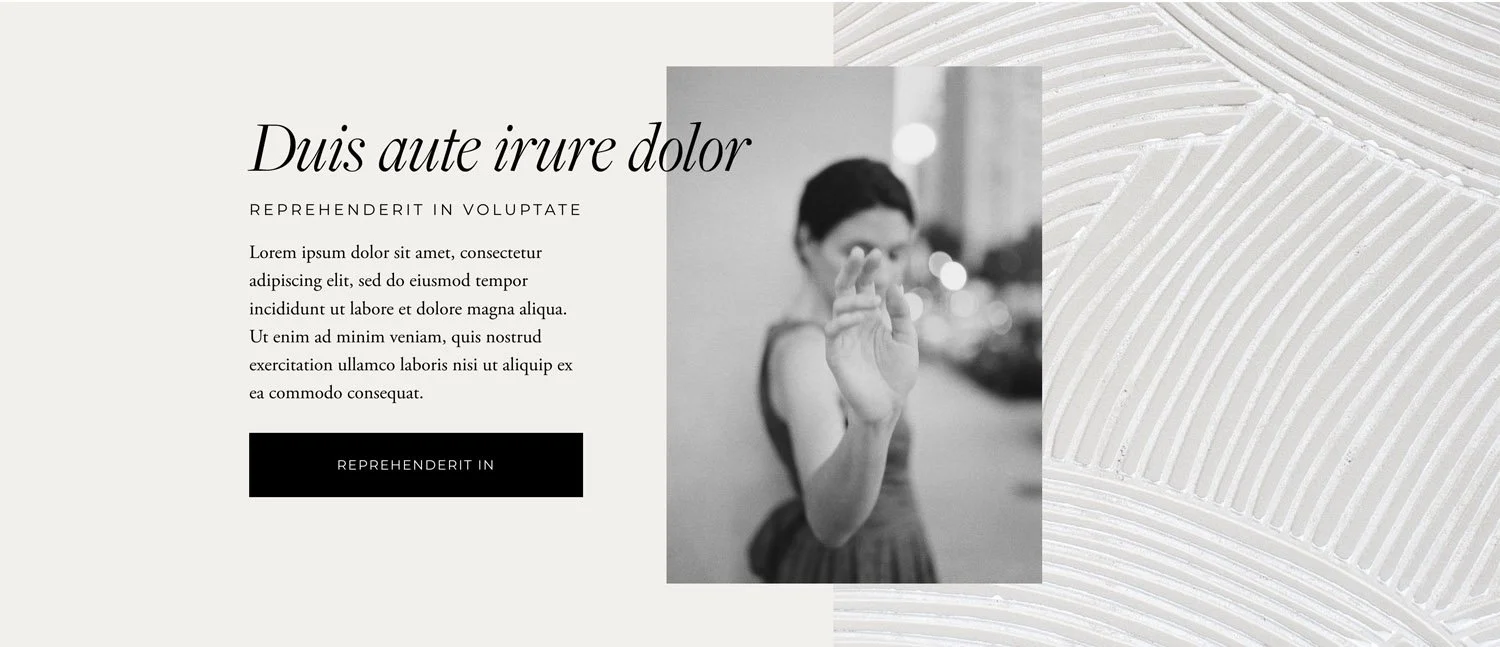 7 trendy website section designs to copy — Paige Brunton